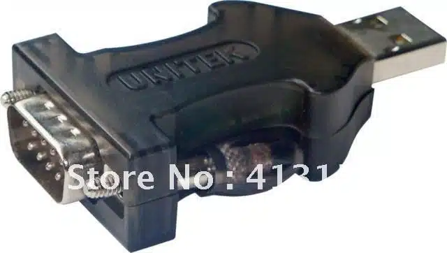Unitek® Superior to those () Y-109 USB turn RS232 (DB9M) Serial Adapter (with wire 50CM - גיטק ...